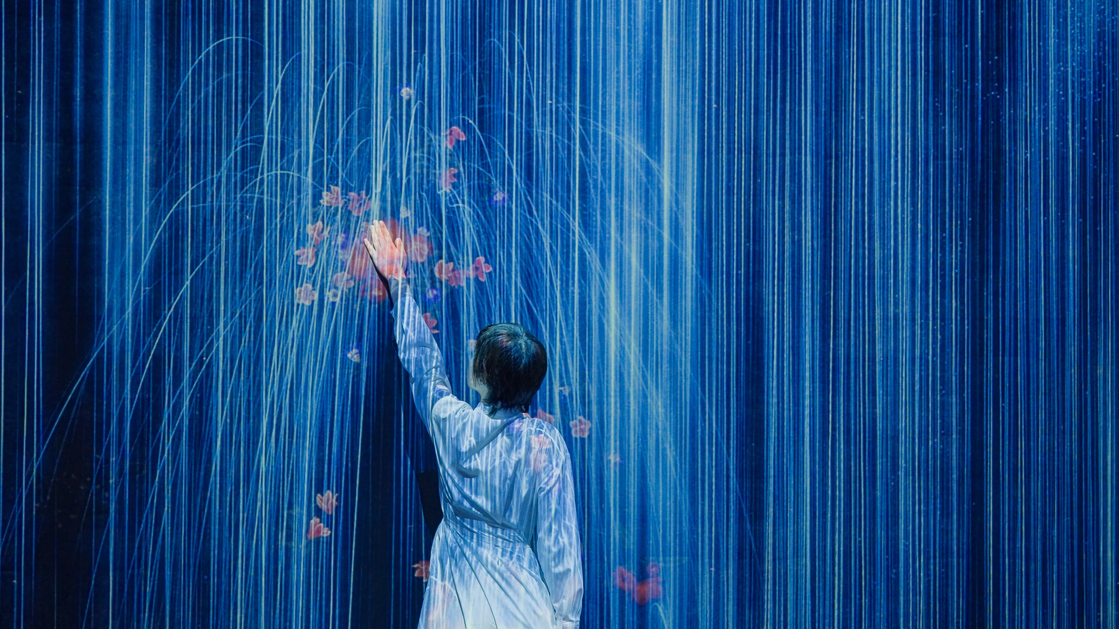 Universe of Water Particles | teamLab