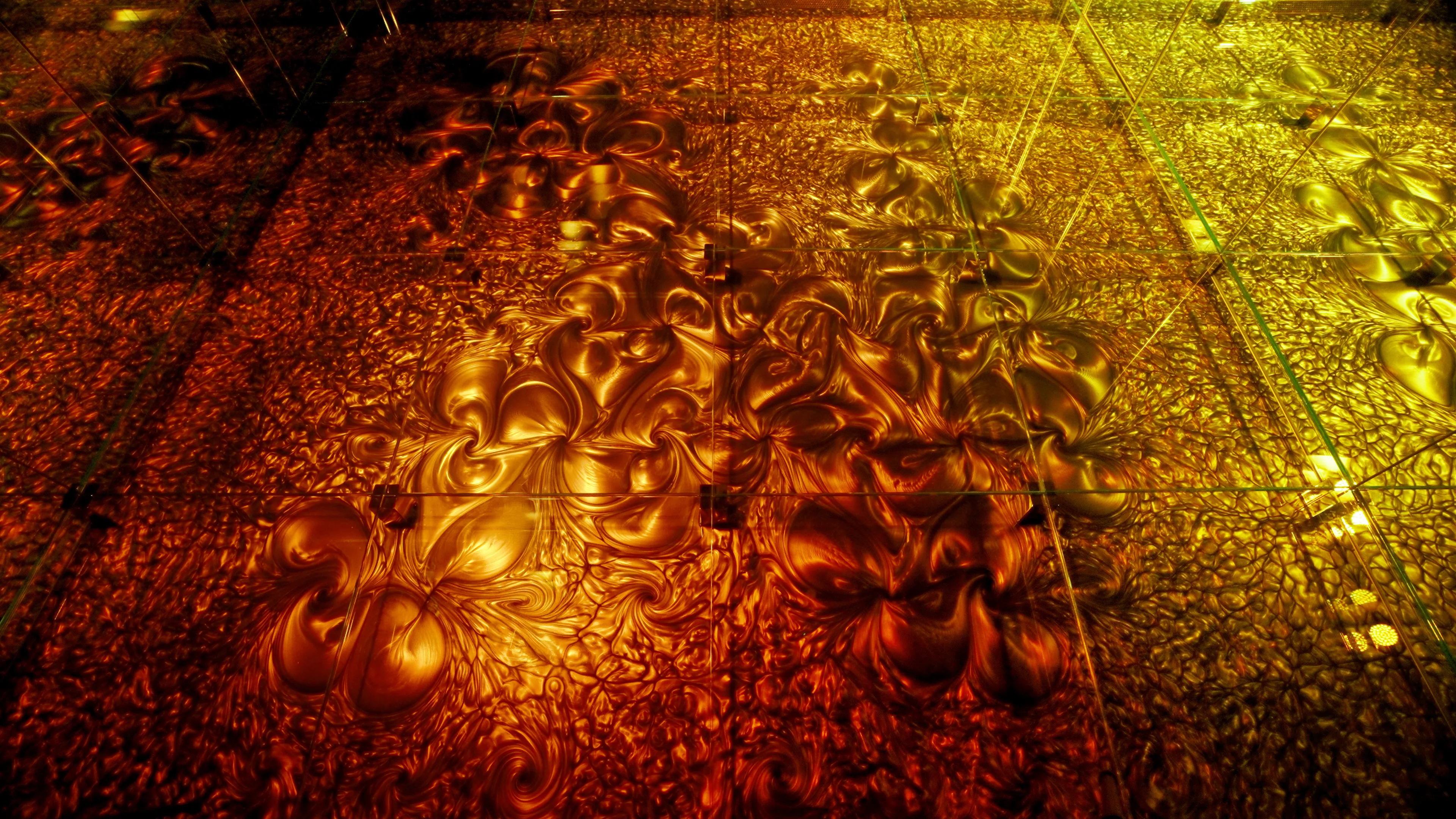 Transient Abstract Life and Return - Resonance | teamLab